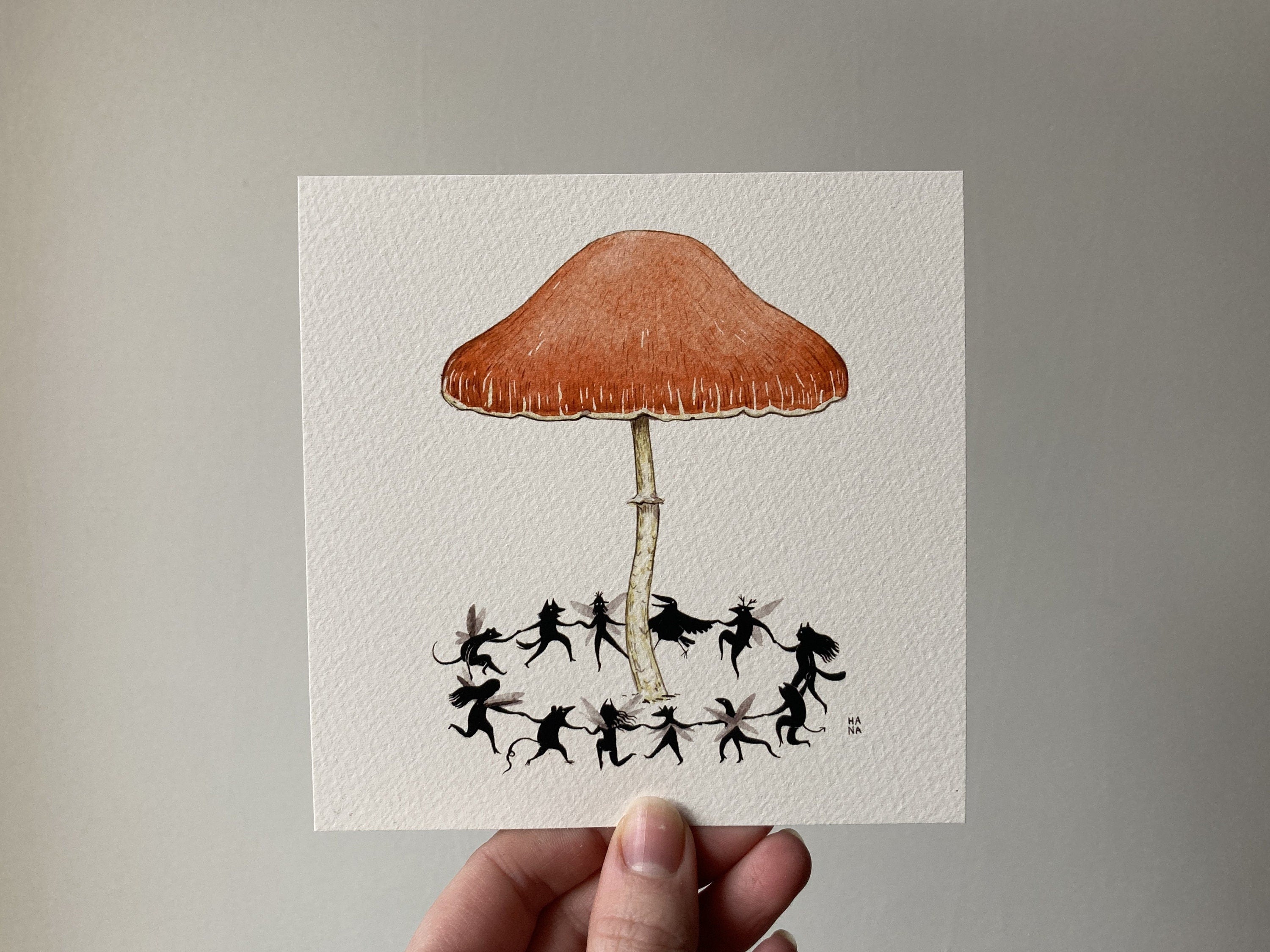 "Dance of the Fae Folk" Print – Hana Berggren Illustration